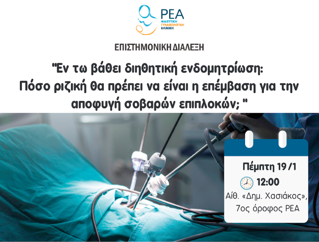 ΕΠΙΣΤΗΜΟΝΙΚΗ ΔΙΑΛΕΞΗ “ΕΝ ΤΩ ΒΑΘΕΙ ΔΙΗΘΗΤΙΚΗ ΕΝΔΟΜΗΤΡΙΩΣΗ: ΠΟΣΟ ΡΙΖΙΚΗ ...